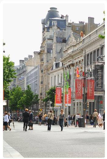 Meir ad Anversa - La strada dello shopping