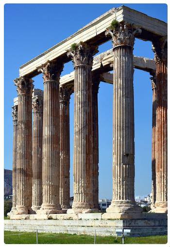 Tempio di Zeus olimpio ad Atene